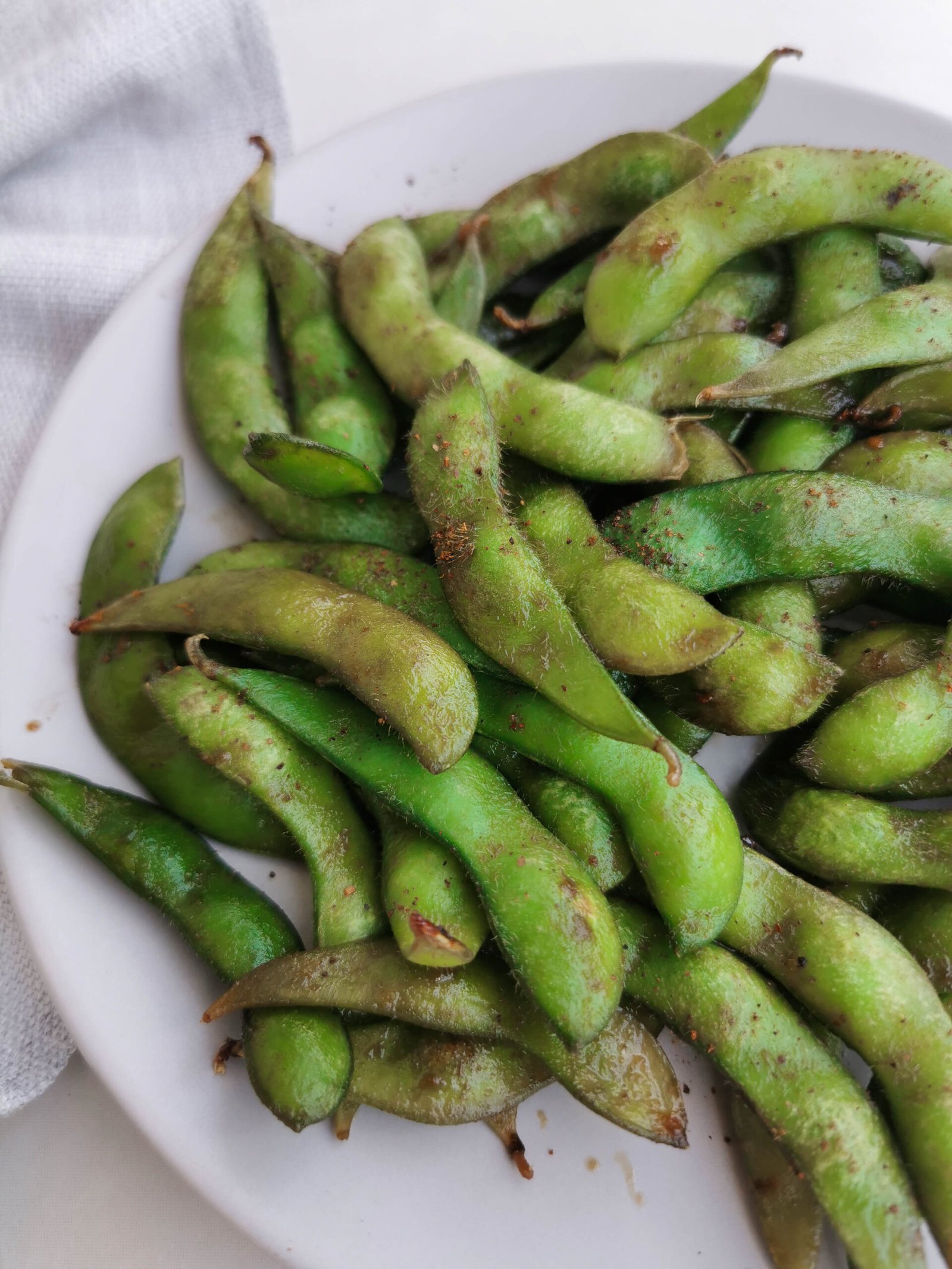 Edamame receta - Estilo Crocante